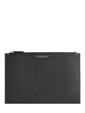 Givenchy Goat Skin Clutch - Black