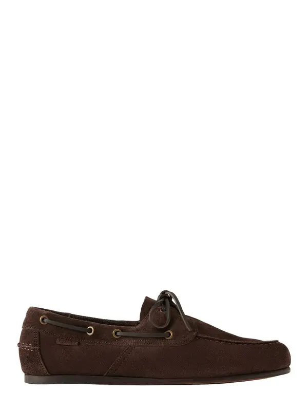 SEBAGO Owen Suede Boat Shoes - Brown