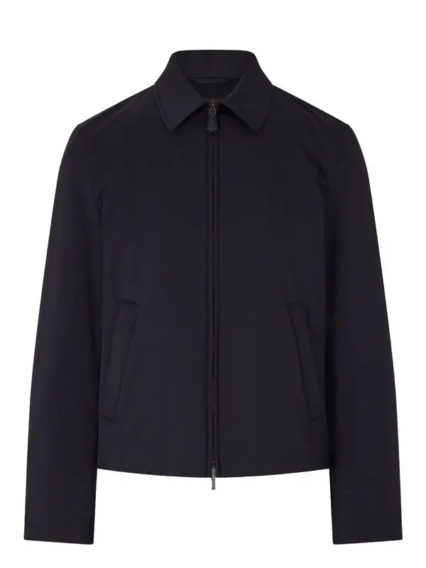 Loro Piana Mathis Windwish™ Blouson Jacket - Blue
