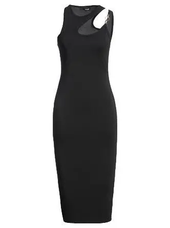 Just Cavalli Midi Bodycon Dress - Black