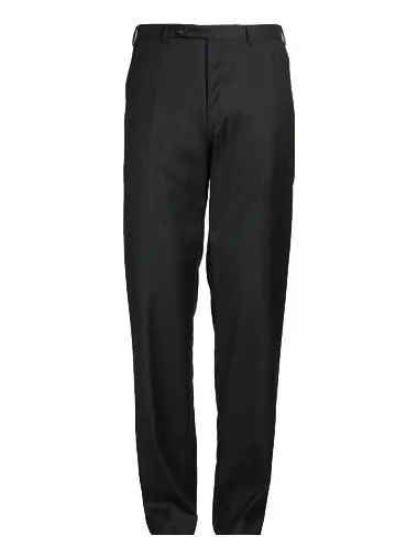Canali Tailored Wool Pants - Black