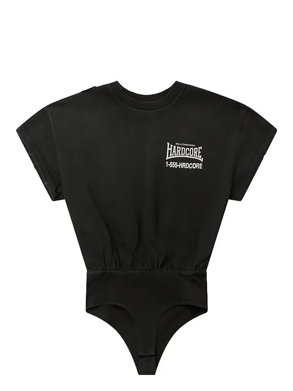 WILLY CHAVARRIA Hardcore Bodysuit - Black