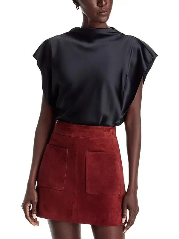 Tanya Taylor Adrien Top - Black