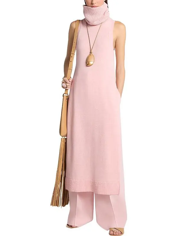 Michael Kors Cashmere Linen Tunic - Quartz
