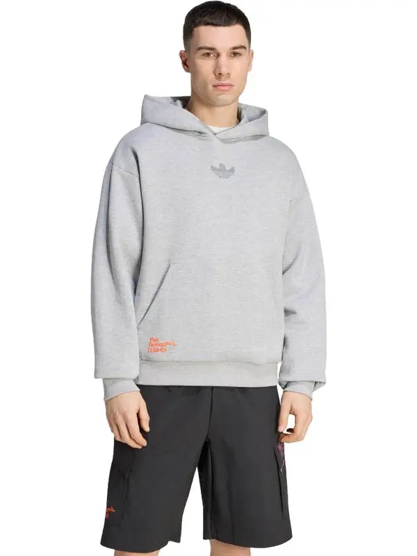 Adidas Shmoofoil X Terrex Xploric Hoodie - Medium Grey Heather
