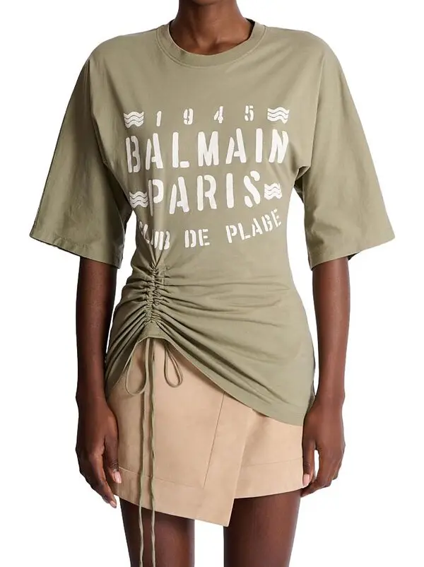 Balmain Printed T-shirt - Green