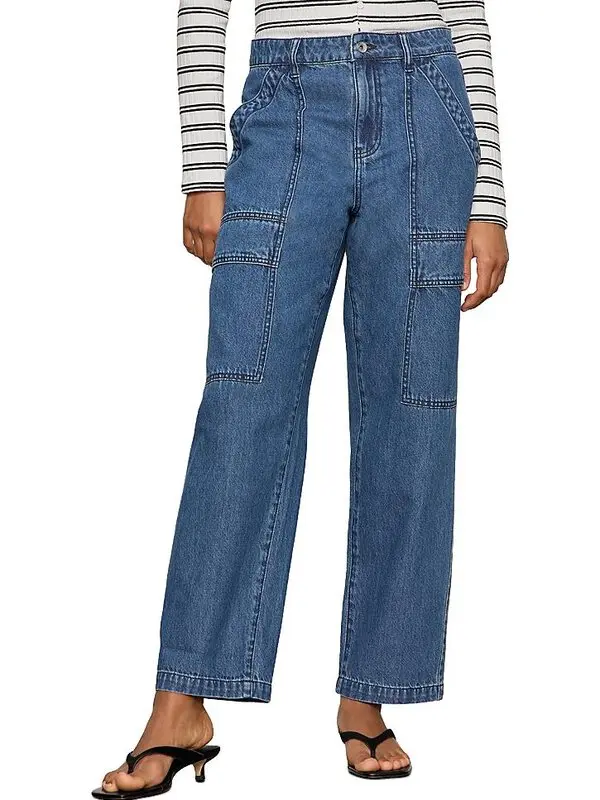 Sanctuary High Rise Utility Jeans - High Noon