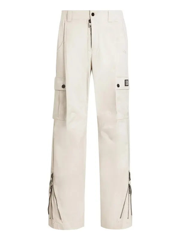 Dolce & Gabbana Gabardine Trousers - Beige