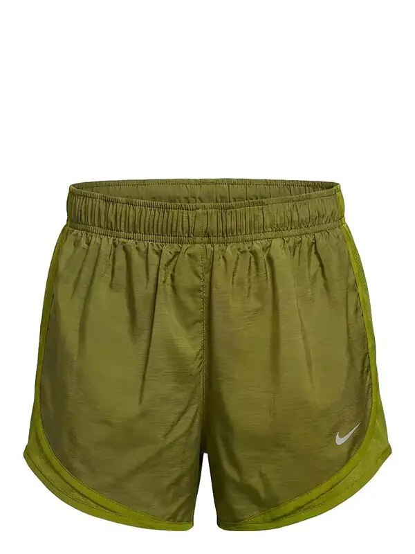 Nike Logo-detail Running Shorts - Green