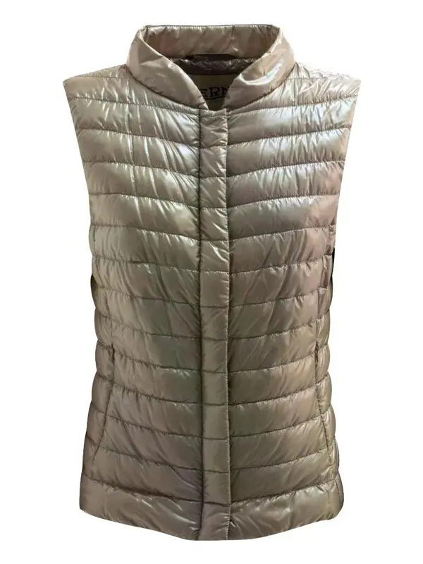 Herno Vera Quilted Waistcoat - Neutrals