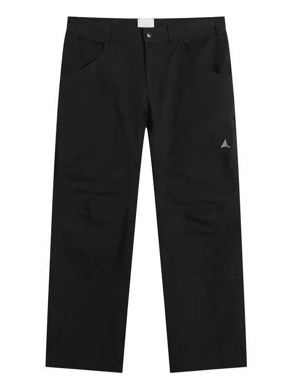 ROA Crimp Shaped Cotton Trousers - Anthracite
