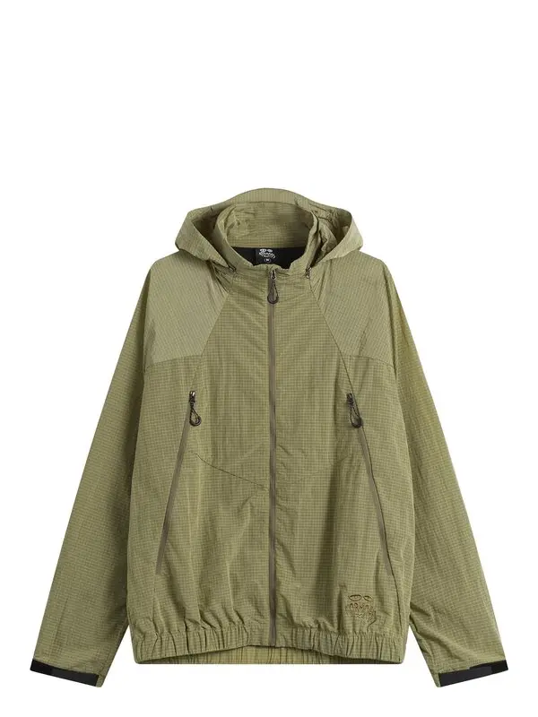 KARMA8A Hidden Hood Light Jacket - Green