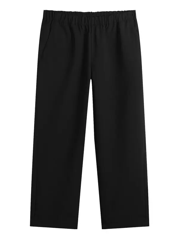 GOLDWIN Wide Ankle Easy Trousers - Black