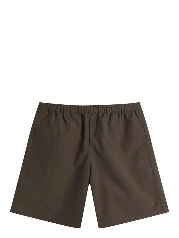 GOLDWIN Nylon Land And Water Shorts - Jet Brown