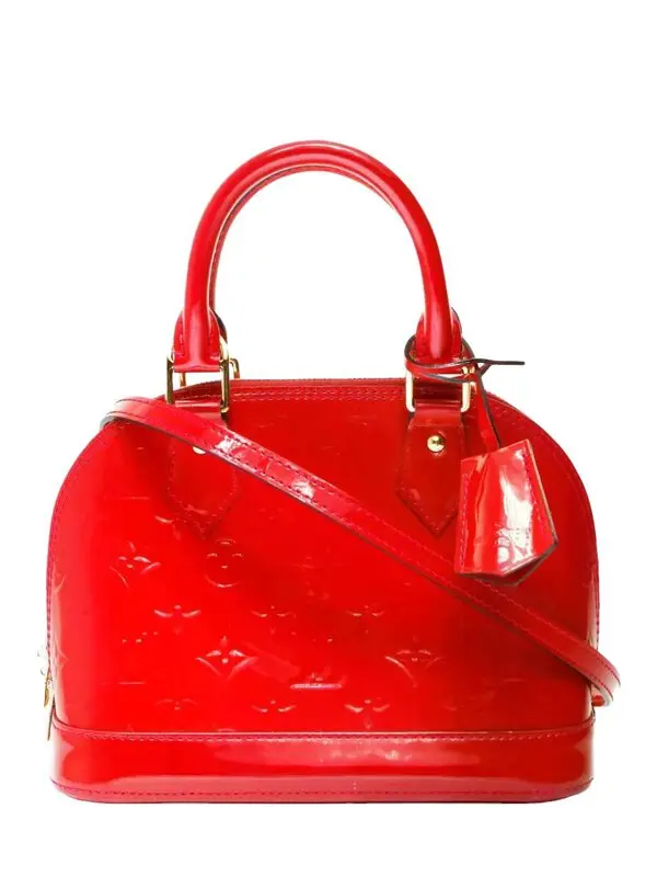 LOUIS VUITTON 2014 Monogram Handbag - Red
