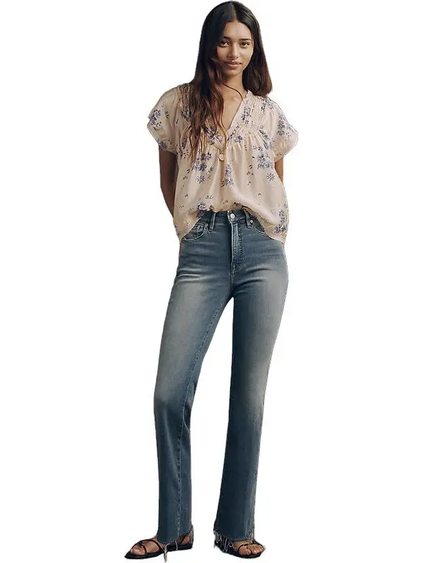 Good American Soft-tech Good Legs High-rise Straight-leg Jeans - Indigo1209
