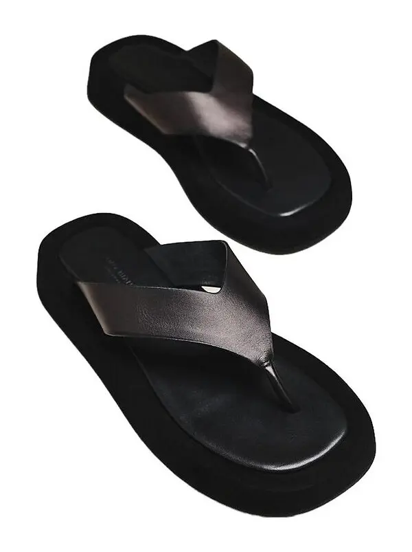 TONY BIANCO Ives Flip-flop Sandals - Black