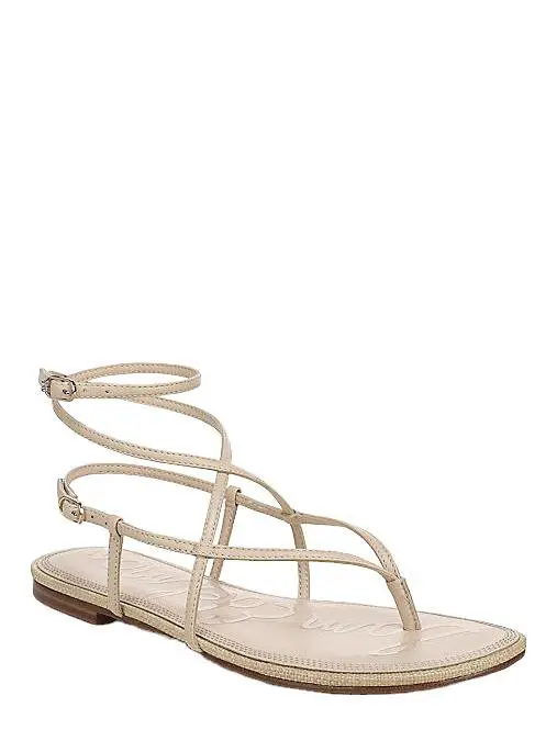 Sam Edelman Clarra Strappy Sandals - Ivory