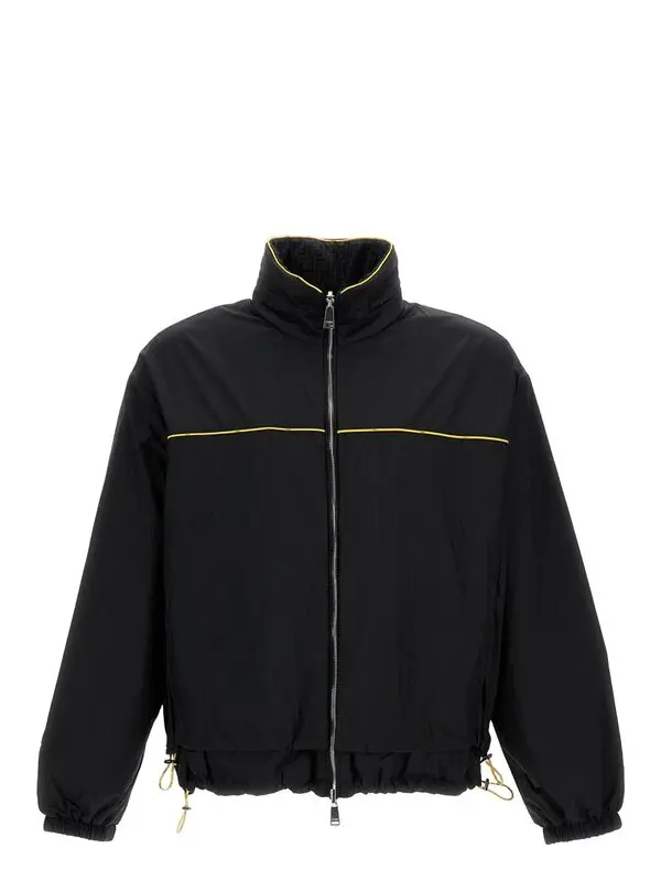 Fendi Ff Reversible Nylon Jacket - Black