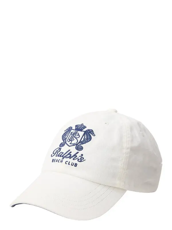 Ralph Lauren Twill Ball Cap - Clubhouse Cream
