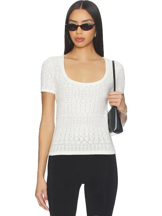 Paige Etoile Knit Top - Ivory