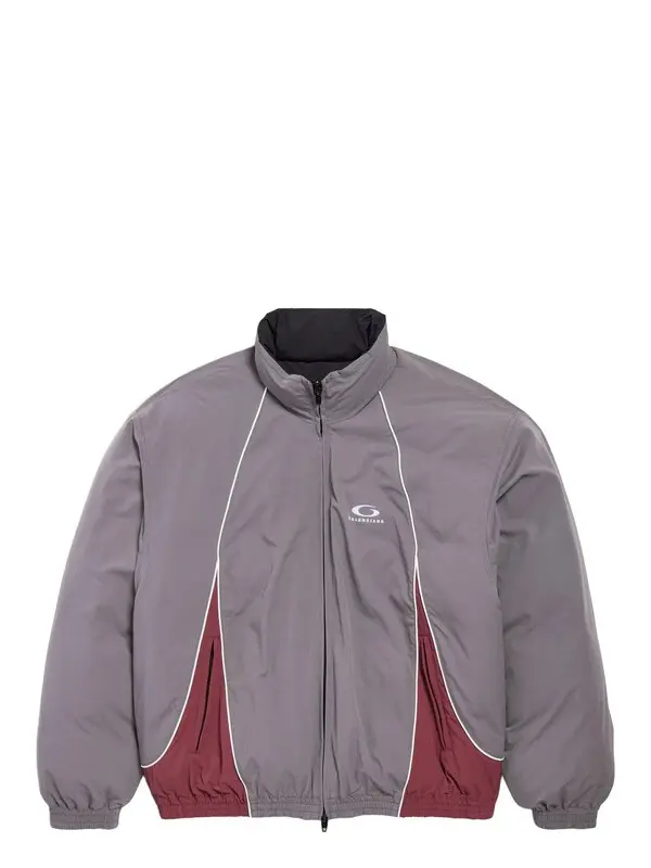 Balenciaga Reversible Tracksuit Jacket - Grey & Silver