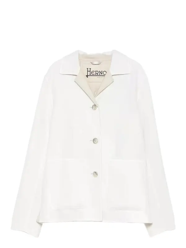 Herno Patch-pocket Jacket - White