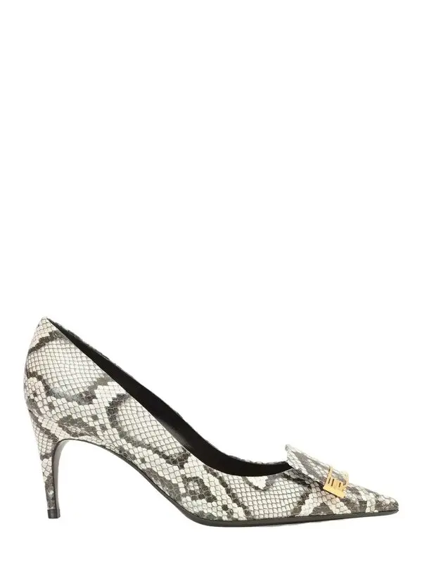 SERGIO ROSSI Evolv Buckle Pumps - Neutrals