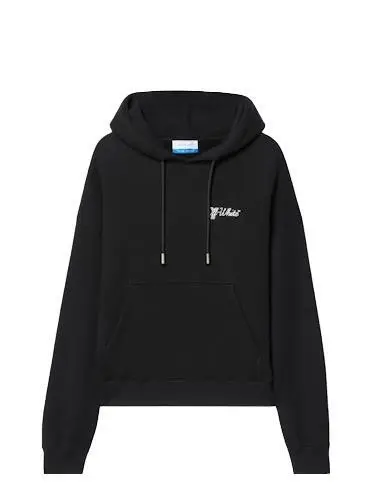 Off-White Script Skate Hoodie - Black