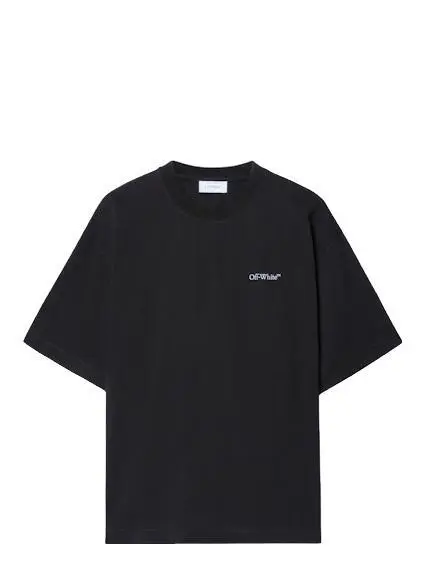 Off-White Barber Arrow Skate Short Sleeve Tee Shirt - Black