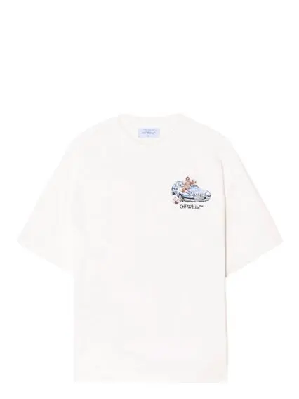 Off-White Off Fresco Arrow Skate T-shirt - White