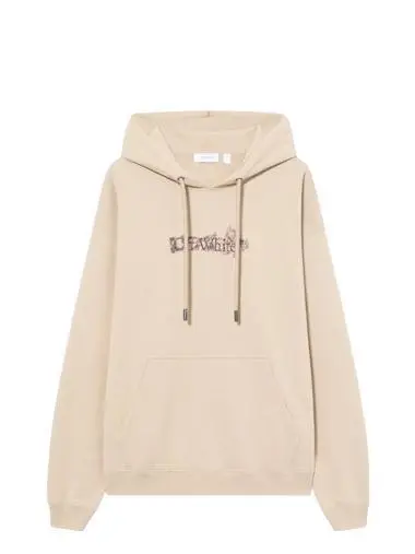 Off-White Heraldic Arrow Skate Hoodie - Fade Out Stone
