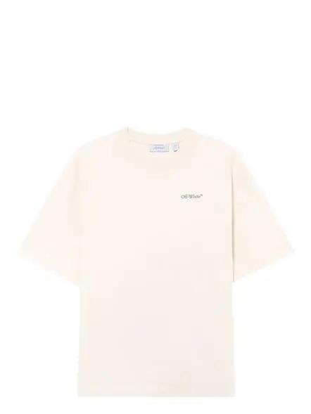 Off-White Half Arrow Skate T-shirt - Pumice Stone
