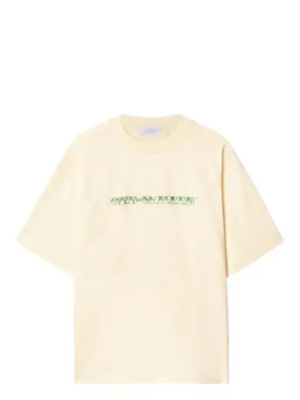 Off-White Cash Arrow Skate Short Sleeve Tee Shirt - Neutrals