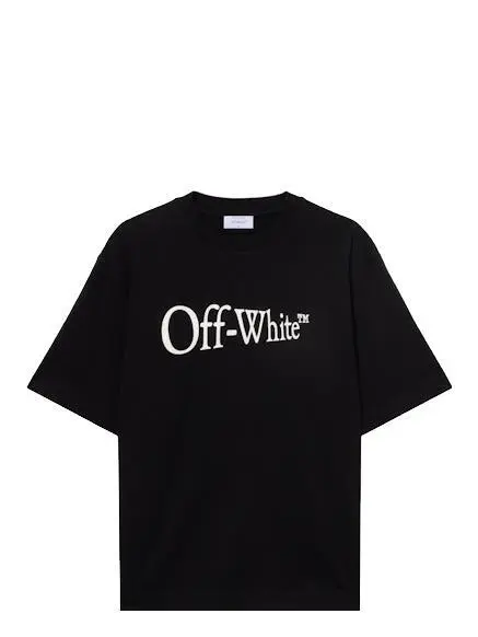 Off-White Off Off Run Arrow Skate Logo Tshirtin - Black/white