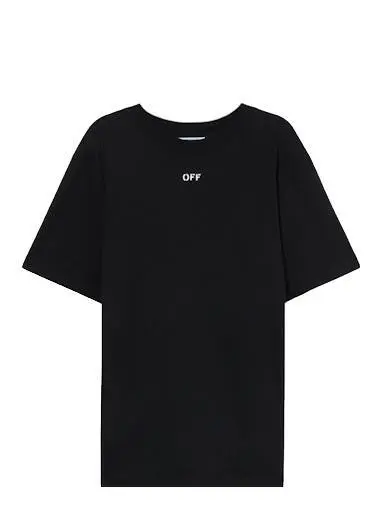 Off-White Off Off Stitch Arrangement Slim T-shirt - Black/white