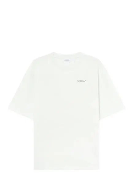 Off-White Half Arrow Skate T-shirt - Bluewash