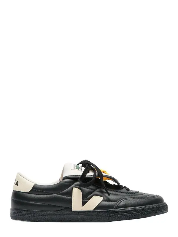 VEJA Panenka Leather Magliano Sneakers - Black