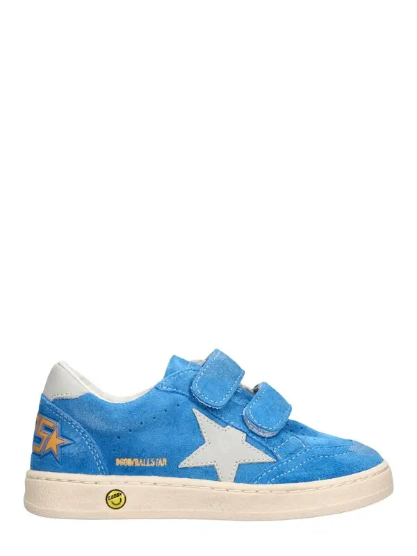 GOLDEN GOOSE Ball Star Suede Sneakers - Blue