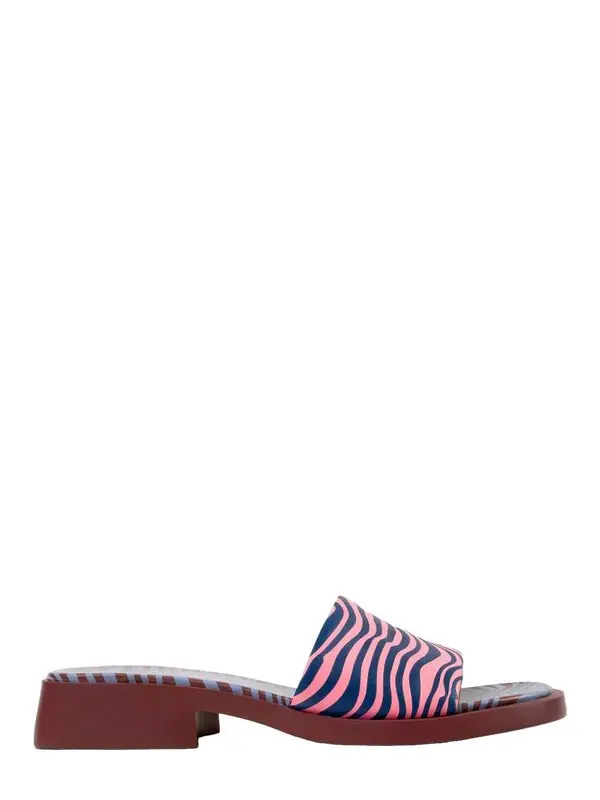 Camper Dana Zebra-print Sandals - Pink