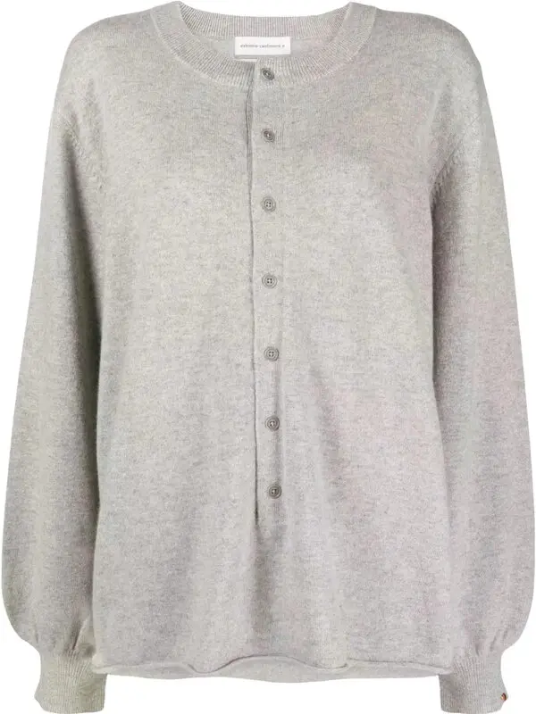 Extreme Cashmere Bi Cashmere-blend Sweater - Grey