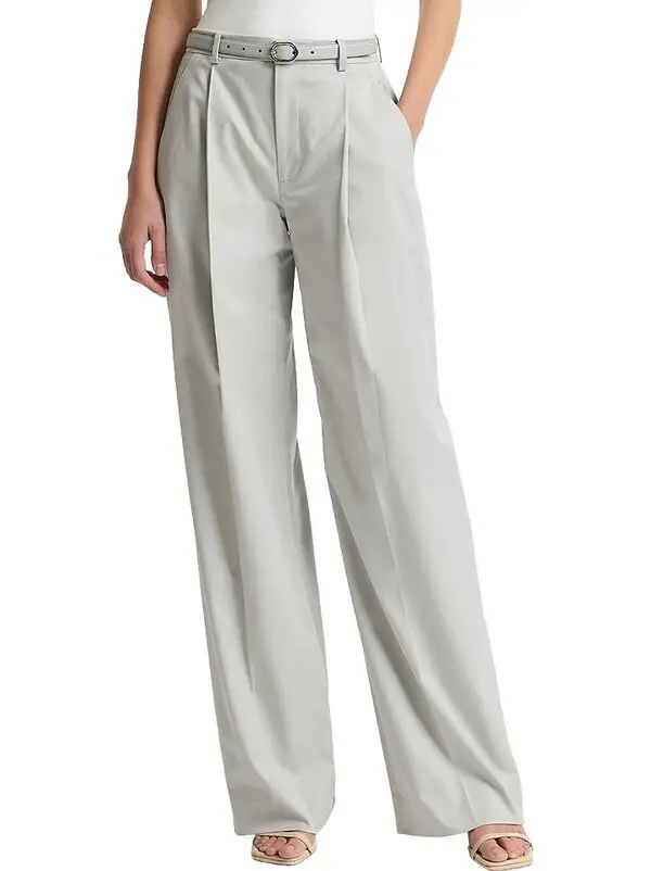 Vince Camille Wide-leg Trousers - Pale Tide