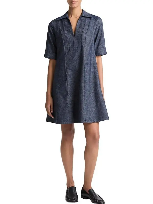Vince A-line Dress - Indigo