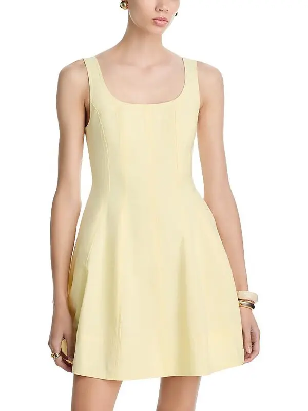A.L.C. Vea Dress - Light Canary