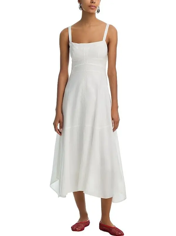 A.L.C. Harlow Midi Dress - Pearl