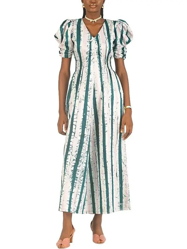 BUSAYO Adu Dress - Pink And Green
