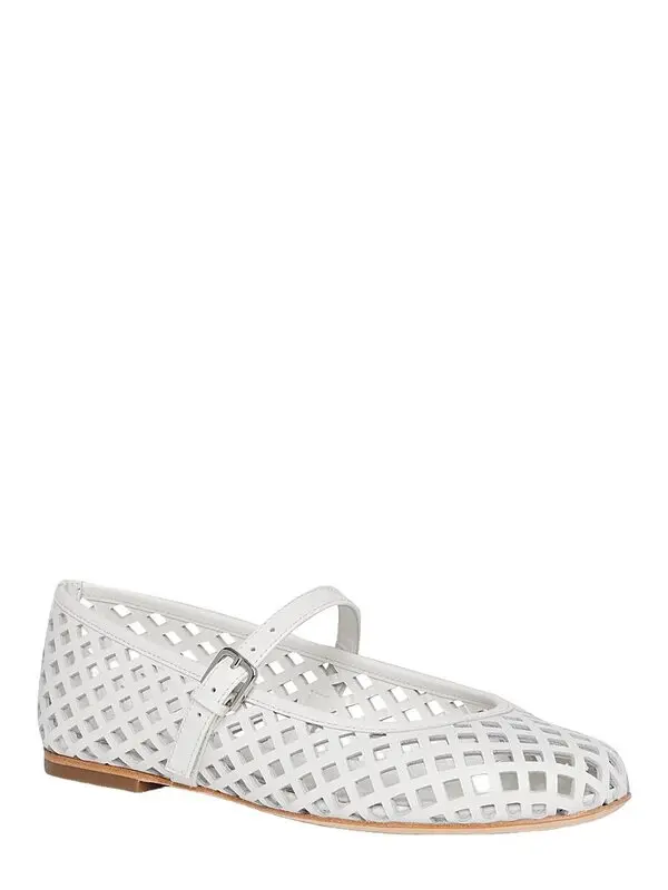 Paige Jaden Flats - Cream