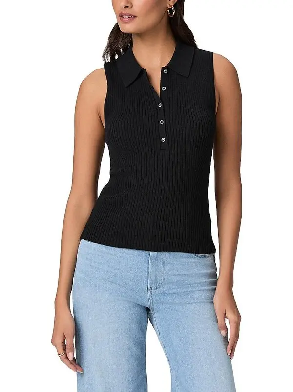Paige The Vesta Top - Black