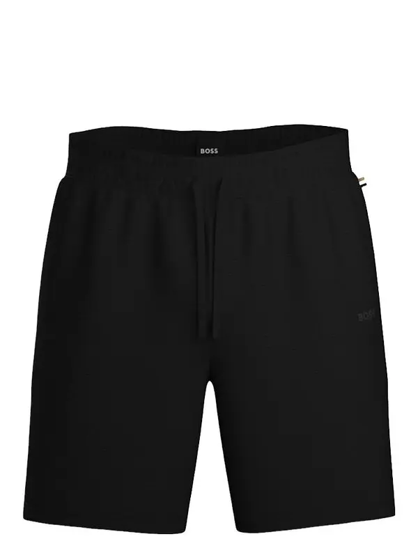 BOSS Ribbed Shorts - Black