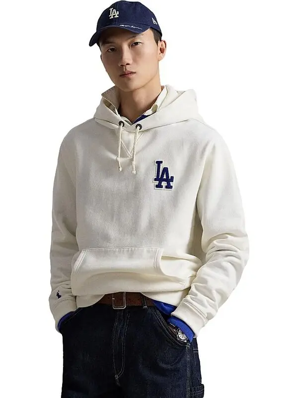 Polo Ralph Lauren Dodgers Hoodie - White